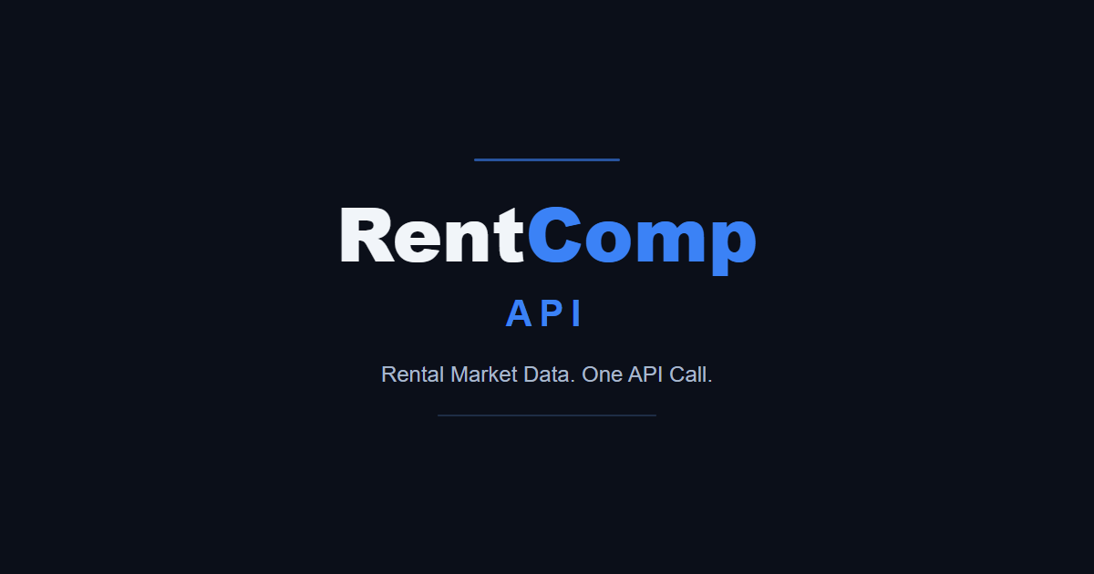 Multifamily Portfolio Rent Optimization with Data - RentComp API